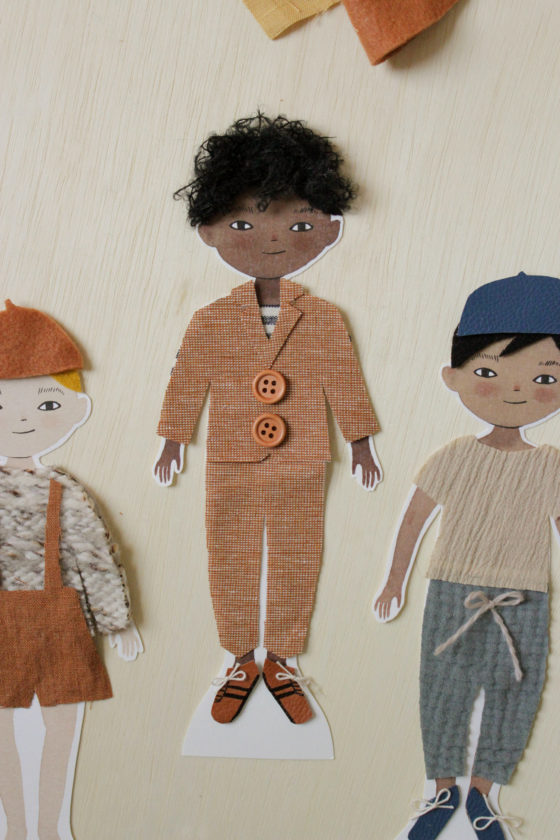 Decorate a Friend: Printable Paper Doll Boys - Mer Mag